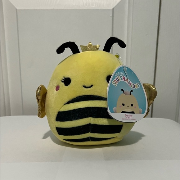 Squishmallows | Toys | Squishmallow Sunny The Bee 5 Inch Nwt | Poshmark